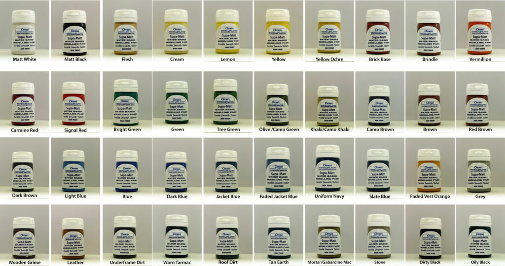 Omen Miniatures Paints, Paint Sets - Weathering Set 10 Colours worth £ ...